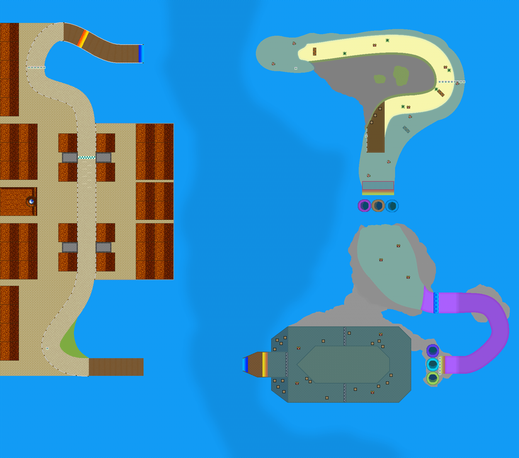 Pirate Island - Mario Kart PC