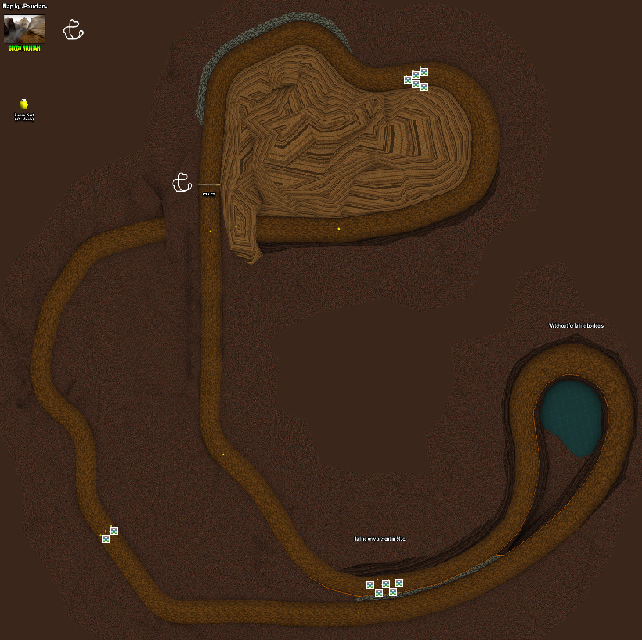 N64 Choco Mountain - Mario Kart PC