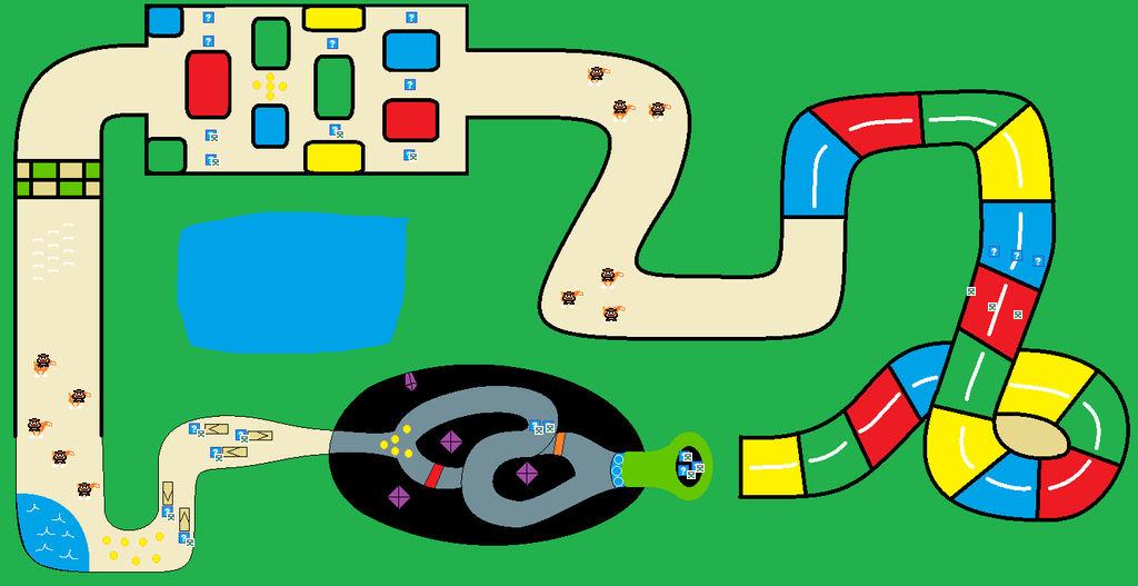 Candy land - Mario Kart PC