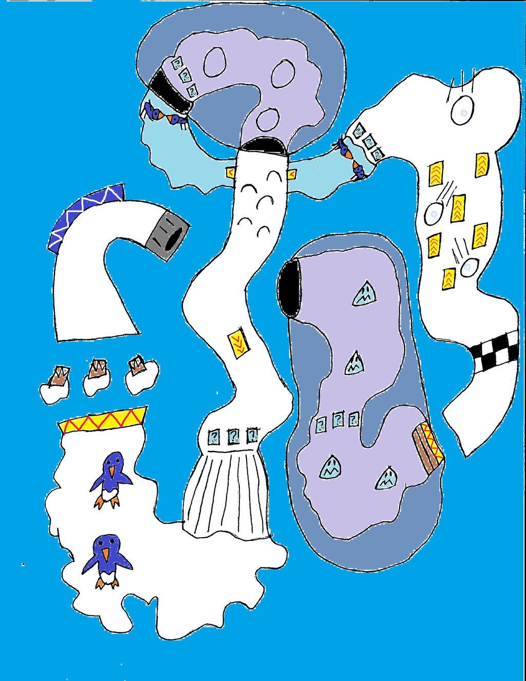 Iceberg Slope - Mario Kart PC