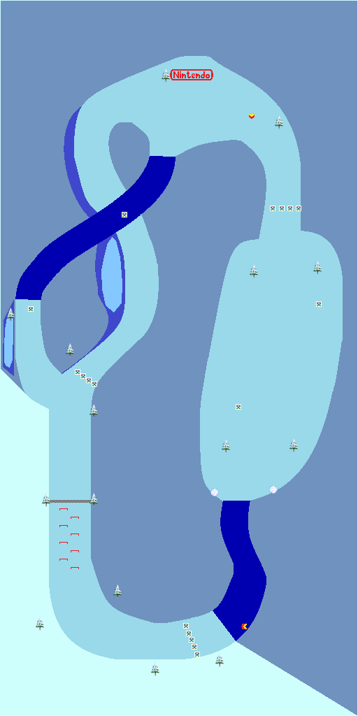 DKR Snowball Valley - Mario Kart PC