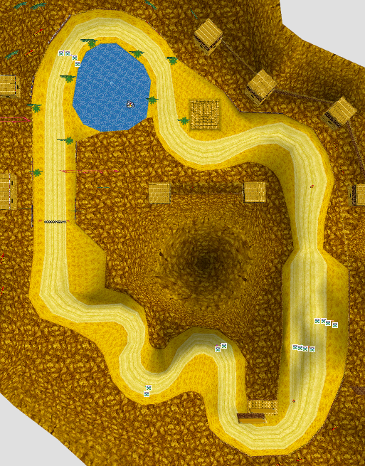 DS Desert Hills - Mario Kart PC