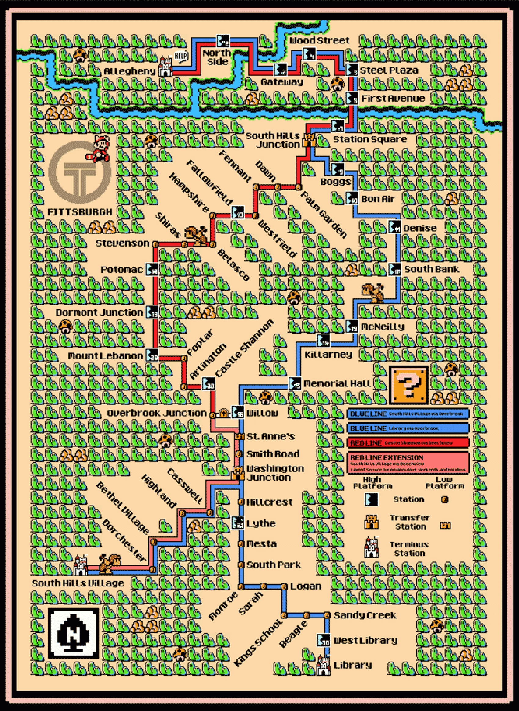 SMB3 Map - Mario Kart PC