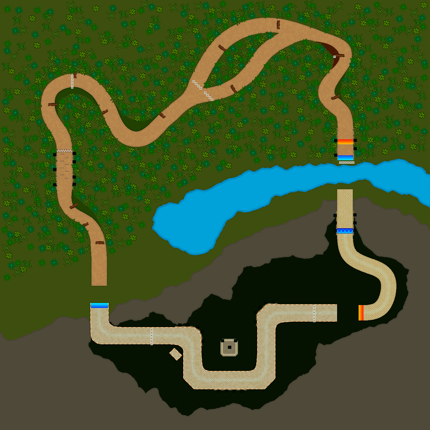 Jungle Ruins - Mario Kart PC