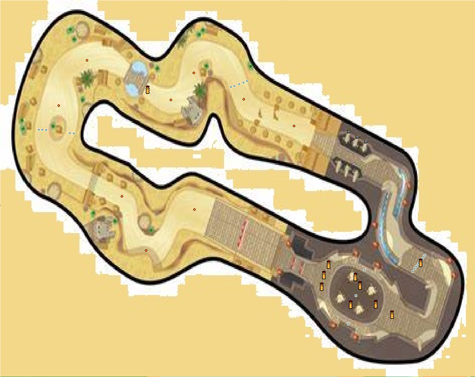 Dry Dry Ruins - Mario Kart PC