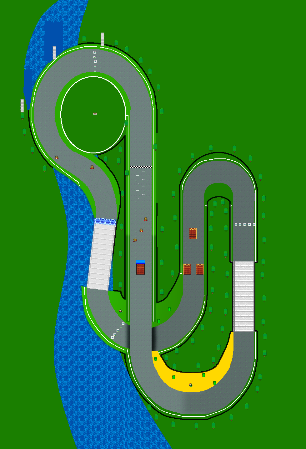 Wii U Mario Circuit SNES - Mario Kart PC