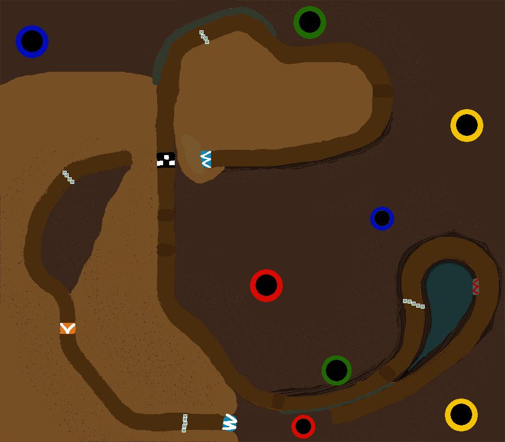 Choco Mountain - Mario Kart PC