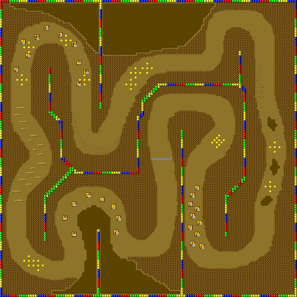 chocolate island - Mario Kart PC