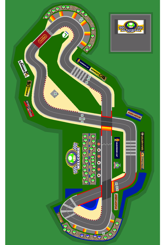 MK9 : Luigi Stadium - Mario Kart PC