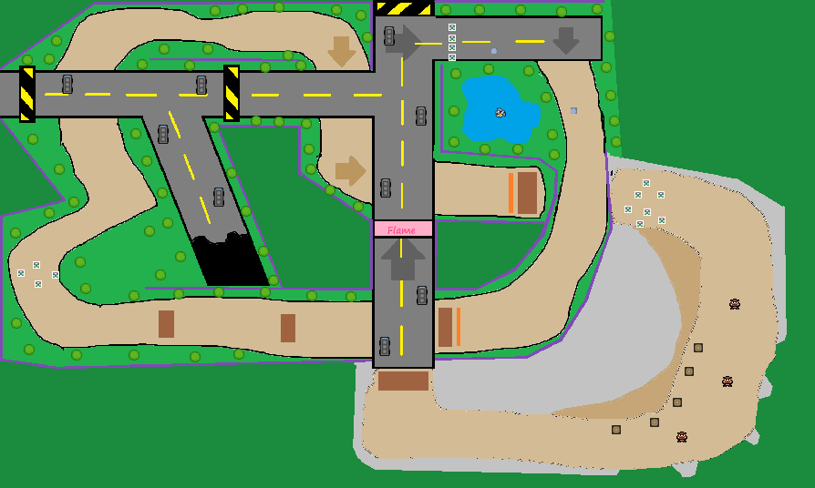 Hillside Highway - Mario Kart PC