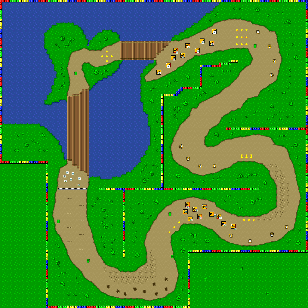 Super mario bros 2 - Mario Kart PC