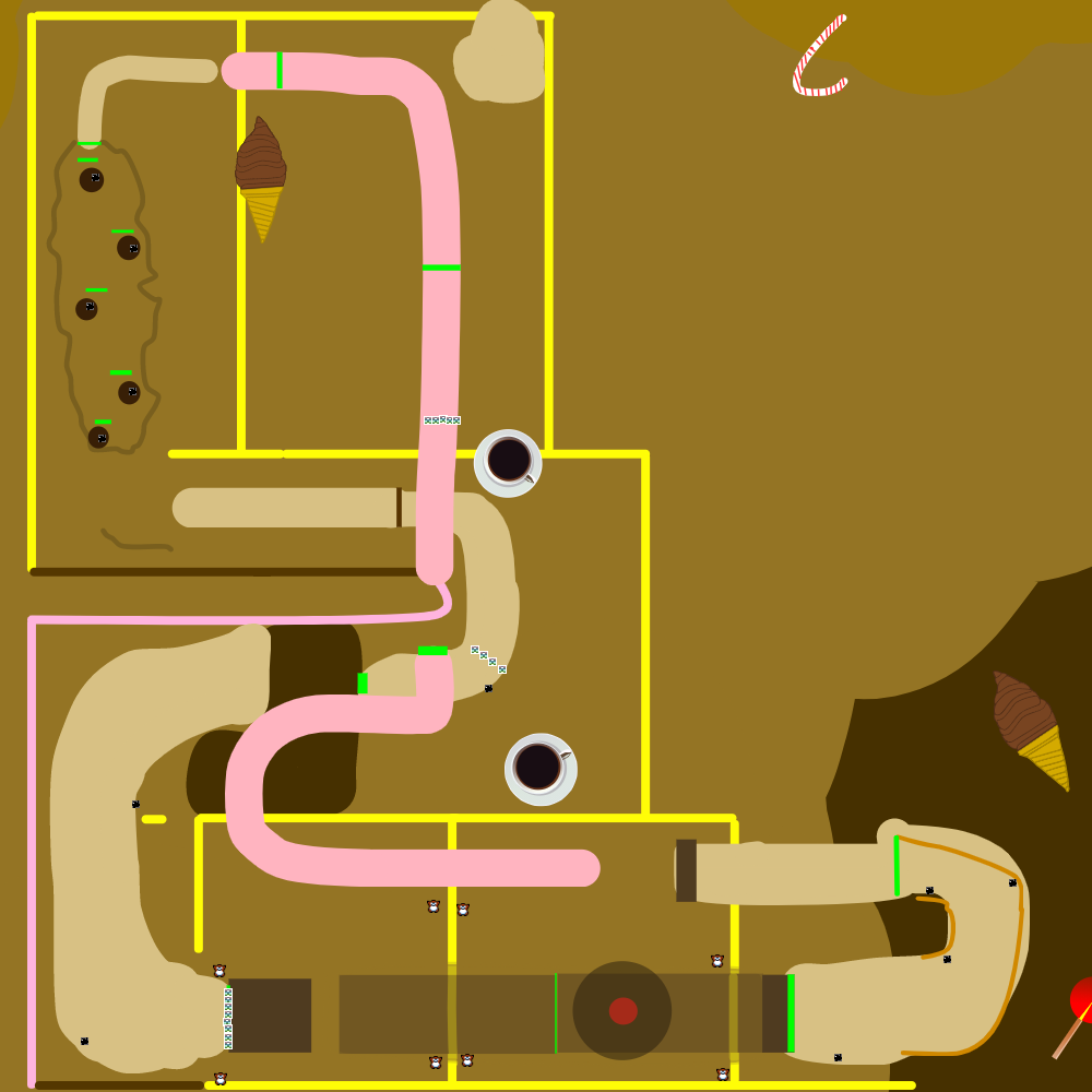 Candy Coaster - Mario Kart PC