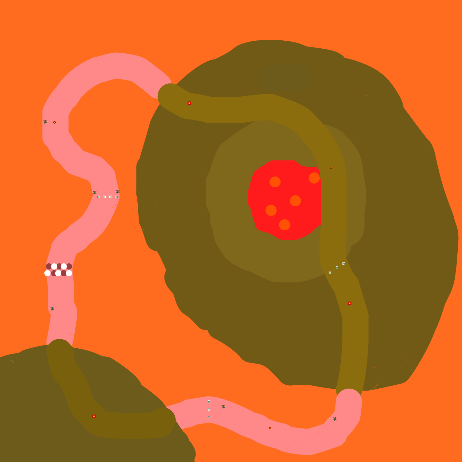 Firefall Volcano - Mario Kart PC