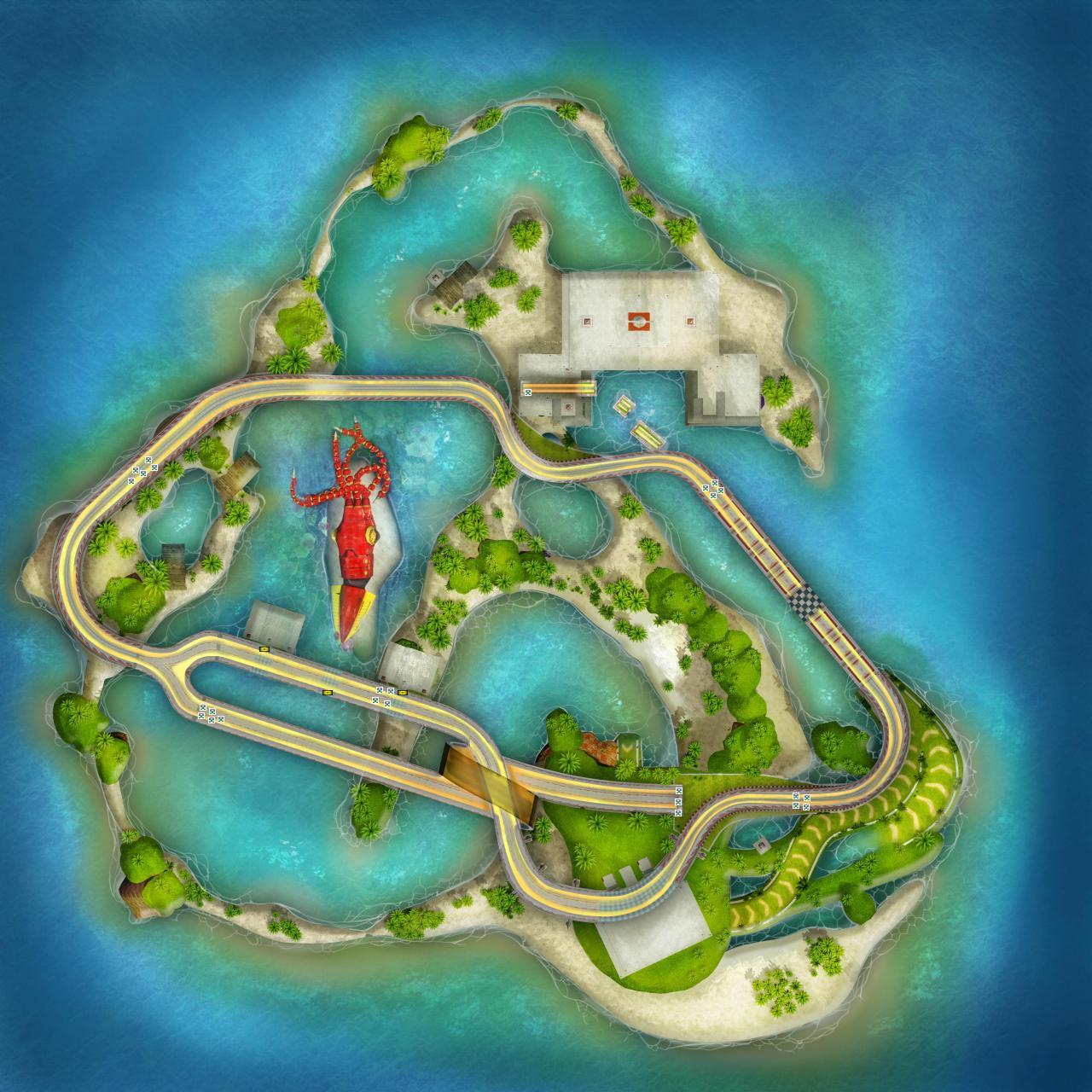Ocean View - Mario Kart PC