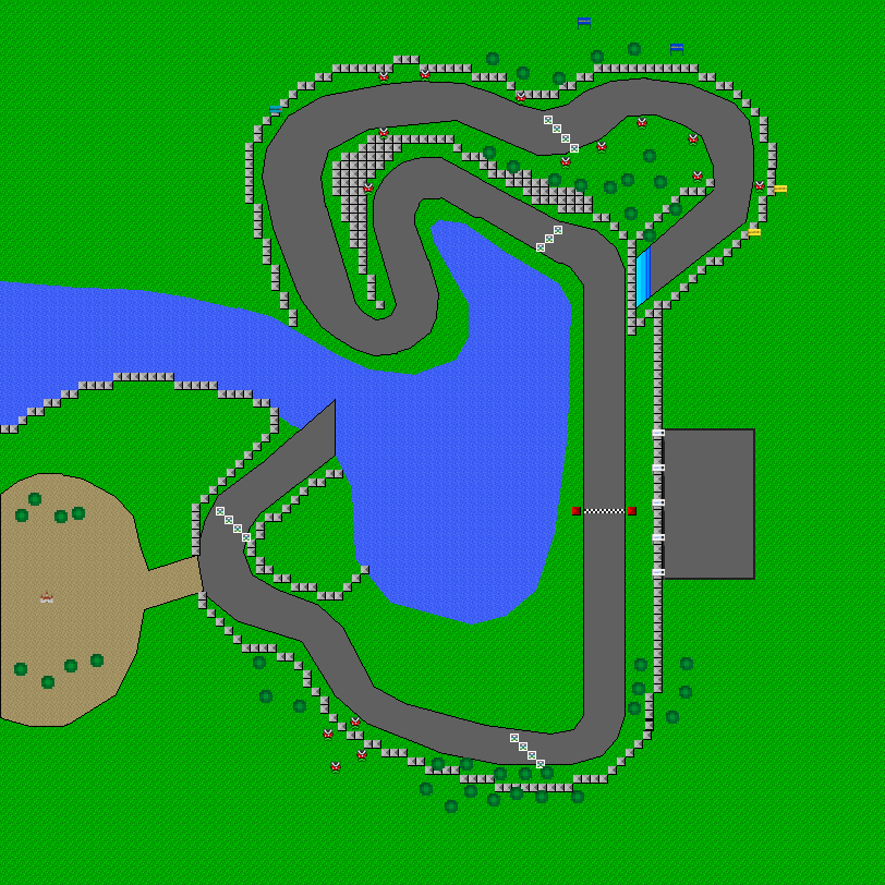 ZX N64 Royal Raceway SNES - Mario Kart PC