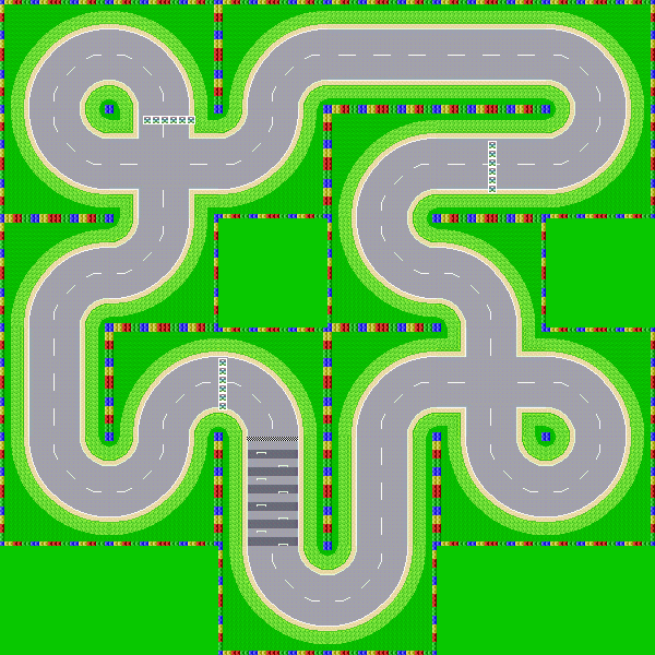 loop road - Mario Kart PC