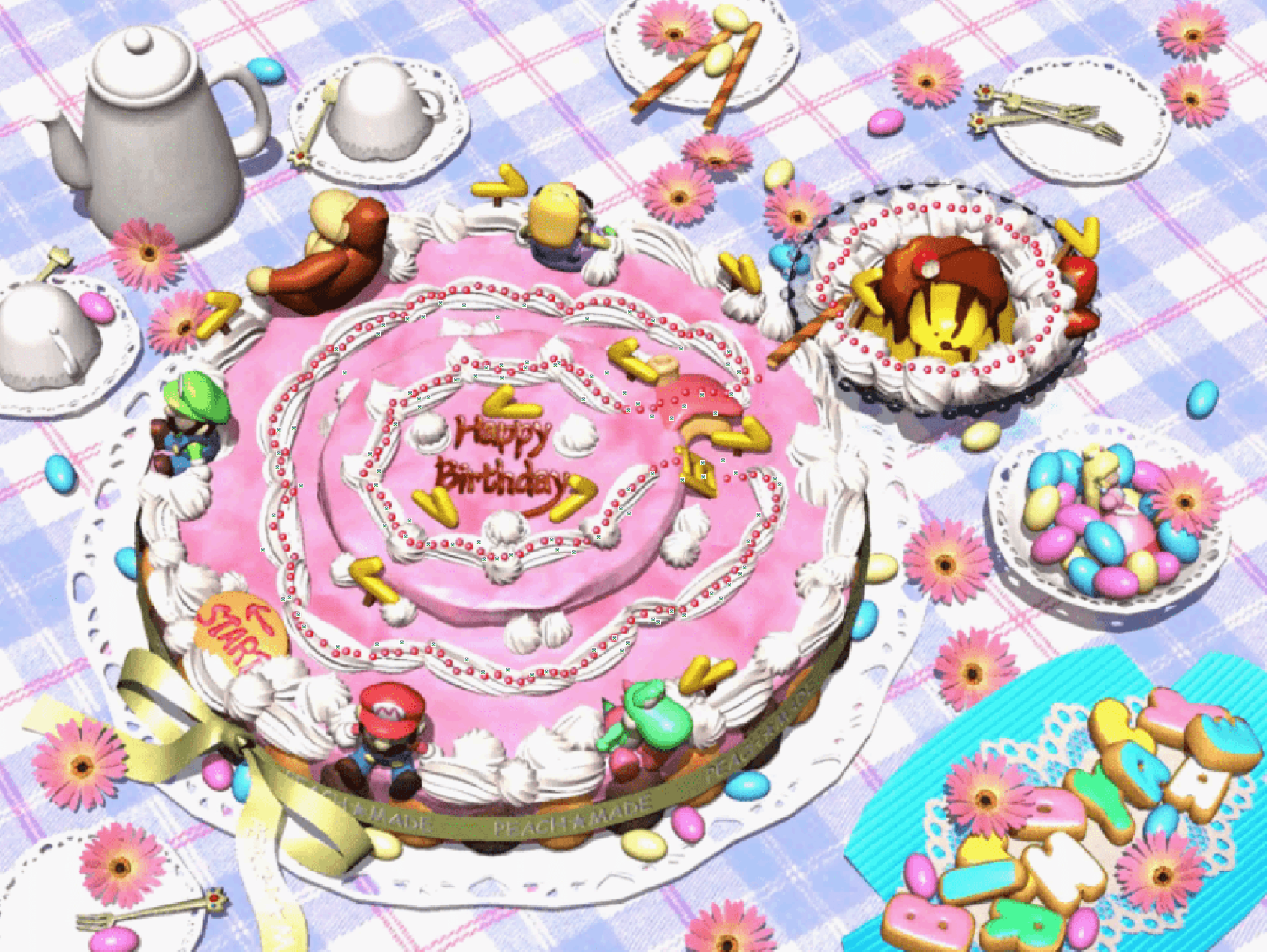 Mario Party Peach's Birthday Cake - Mario Kart PC