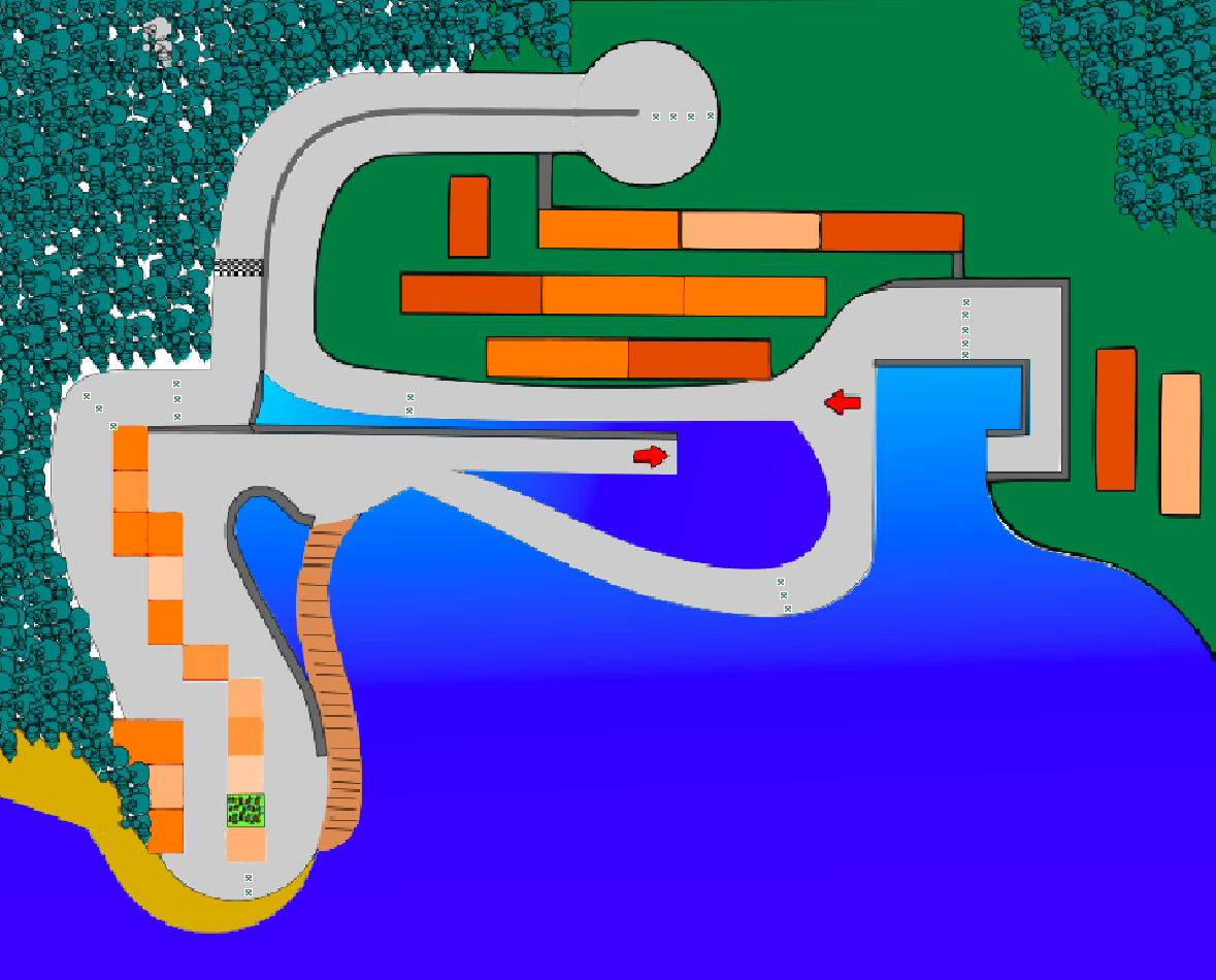 Toad Town - Mario Kart PC