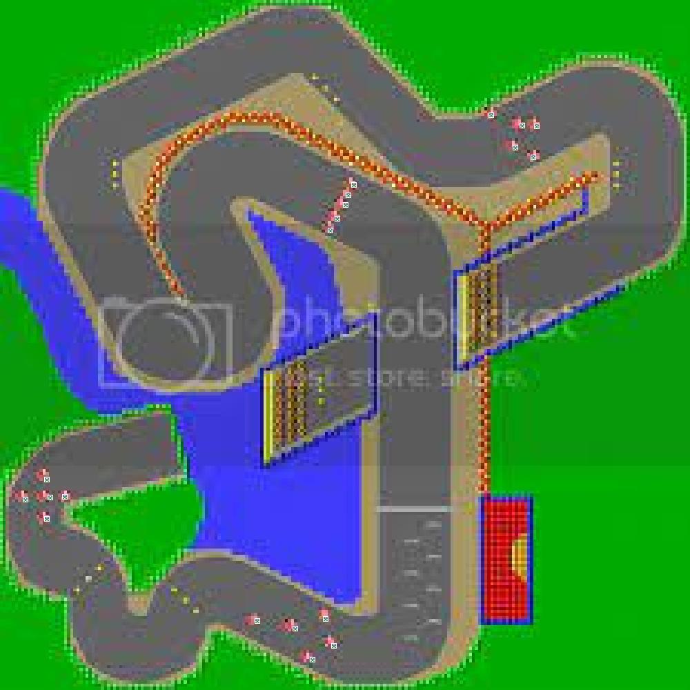 Snes Royal raceway - Mario Kart PC
