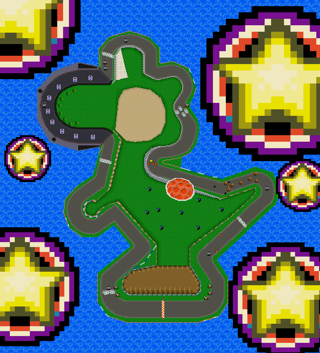 GCN Yoshi Circuit REVAMPED! - Mario Kart PC
