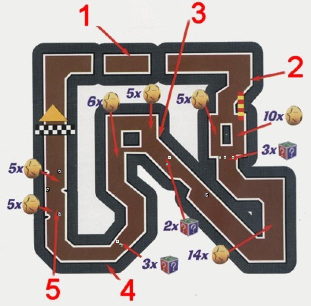 MARIO CIRCUIT 2 - Mario Kart PC