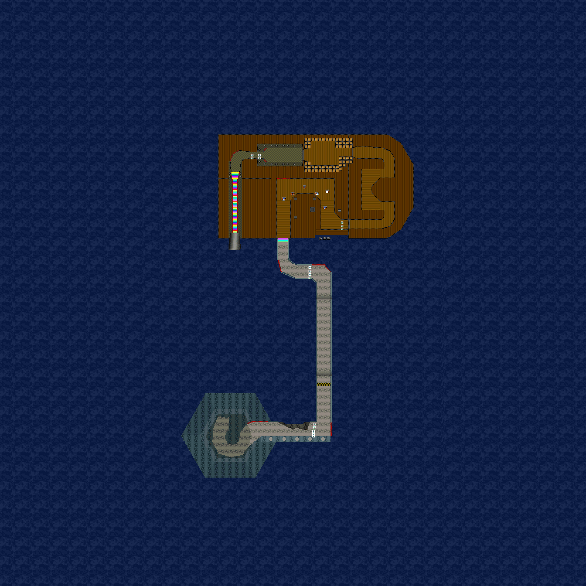 MKPC: Airship Fortress R - Mario Kart PC