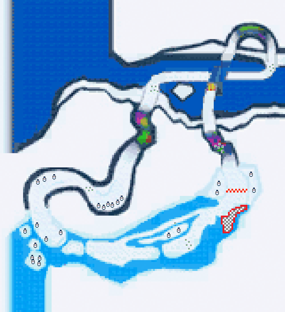 Walrus Cove (Diddy Kong Racing) - Mario Kart PC