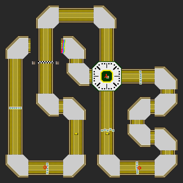 toads clock - Mario Kart PC