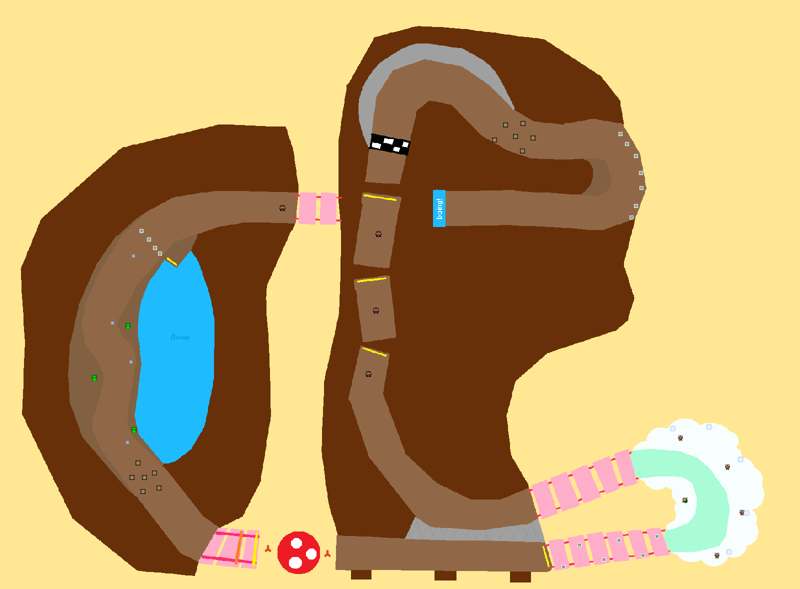 N64 Choco Mountain - Mario Kart PC