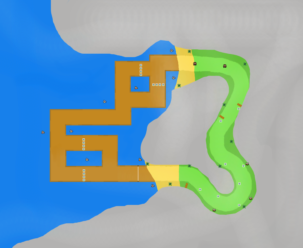 Cove Boardwalk - Mario Kart PC