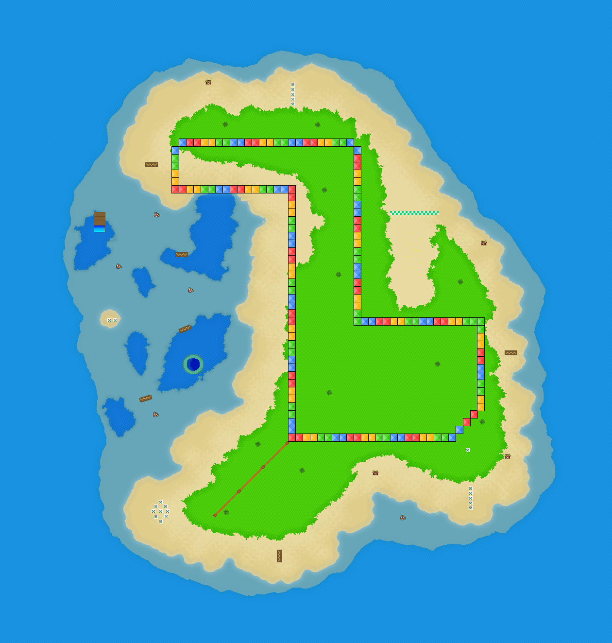 SNES - Koopa Beach 2 (Remake) - Mario Kart PC