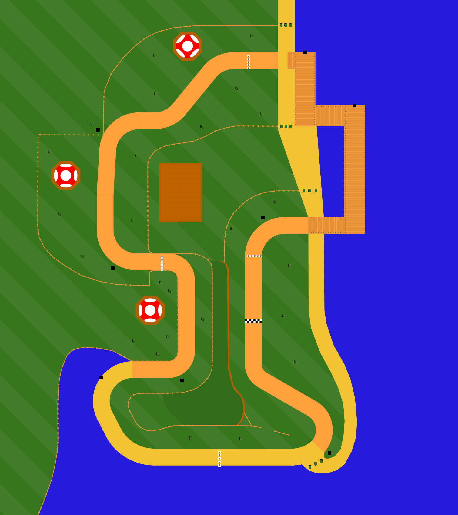 CTGP Nitro - Moonlight Lake - Mario Kart PC