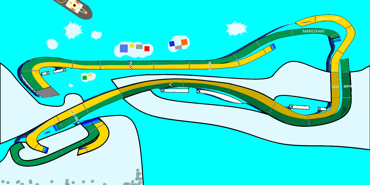 Ice Ice Outpost - Mario Kart PC