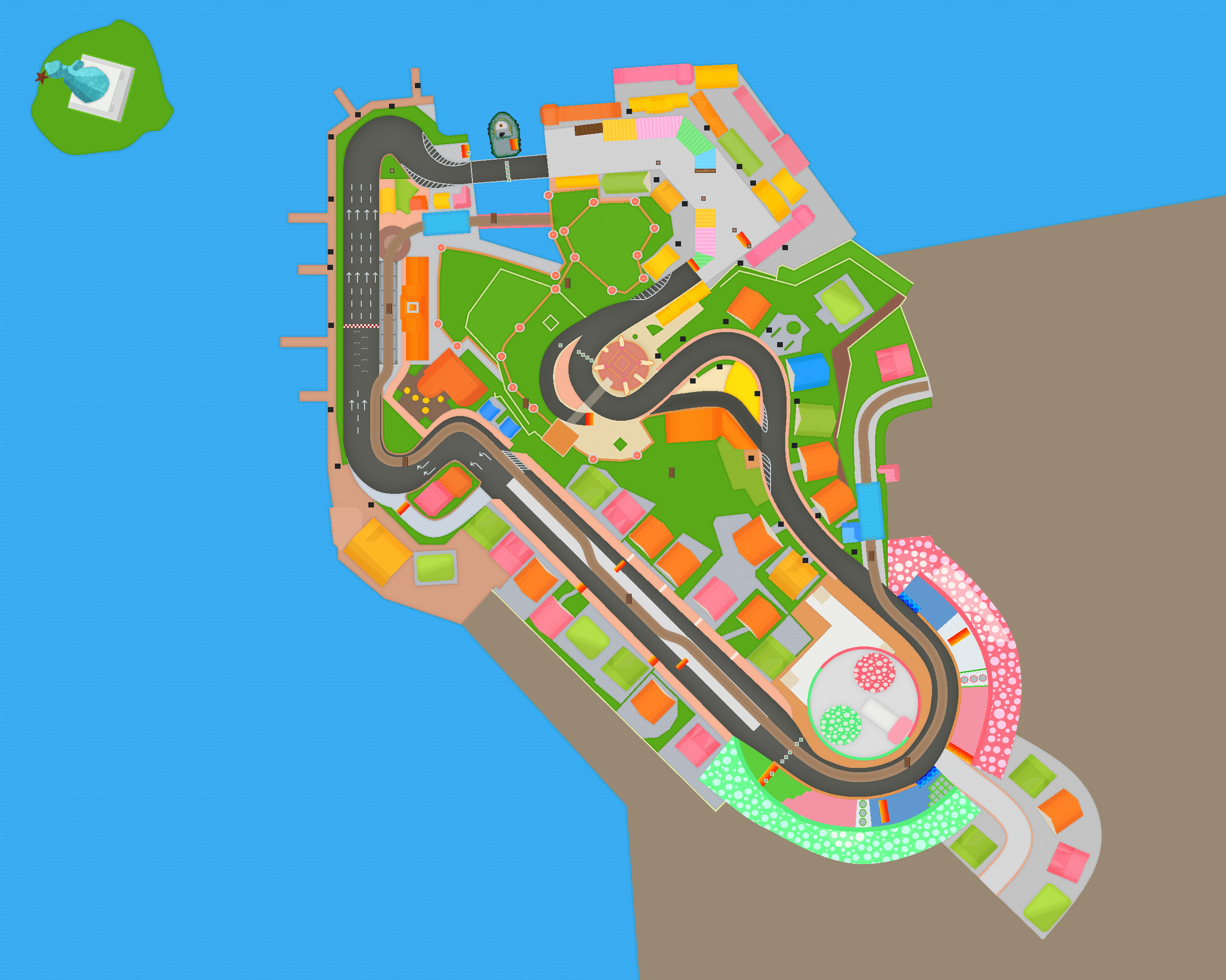 Toad Harbor - Mario Kart PC