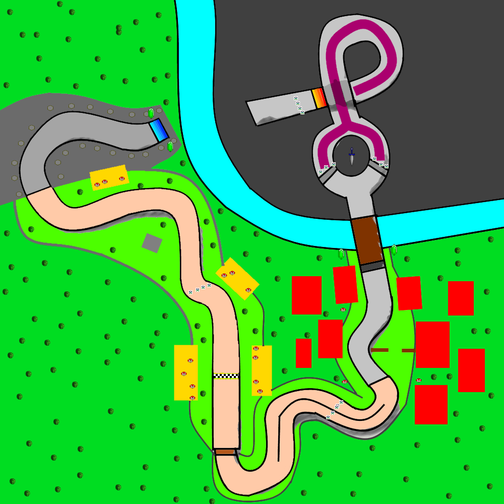 Hyrule Circuit - Mario Kart PC