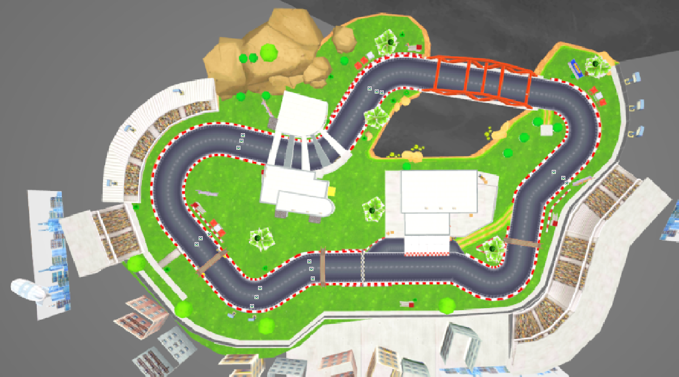 city speedway - Mario Kart PC