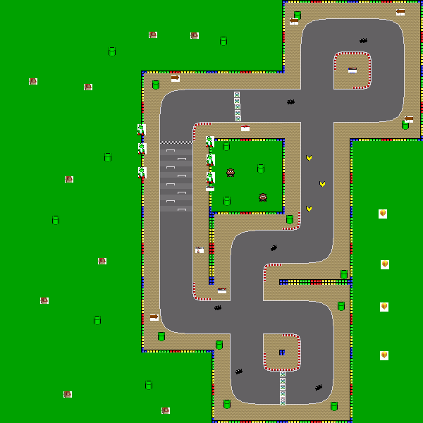 Peach Raceway - Mario Kart PC