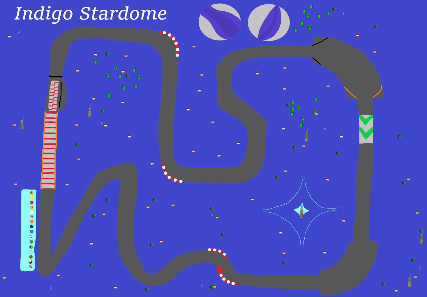 Marbula 1 S3 Concept- Indigo Stardome - Mario Kart PC