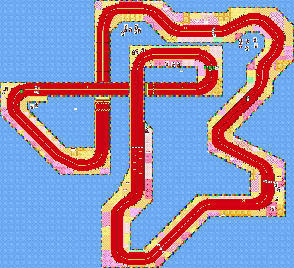 MKPC remake: GBA Ribbon Road - Mario Kart PC