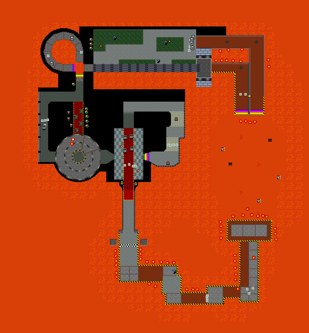 MKPC remake: DS Bowser's Castle - Mario Kart PC