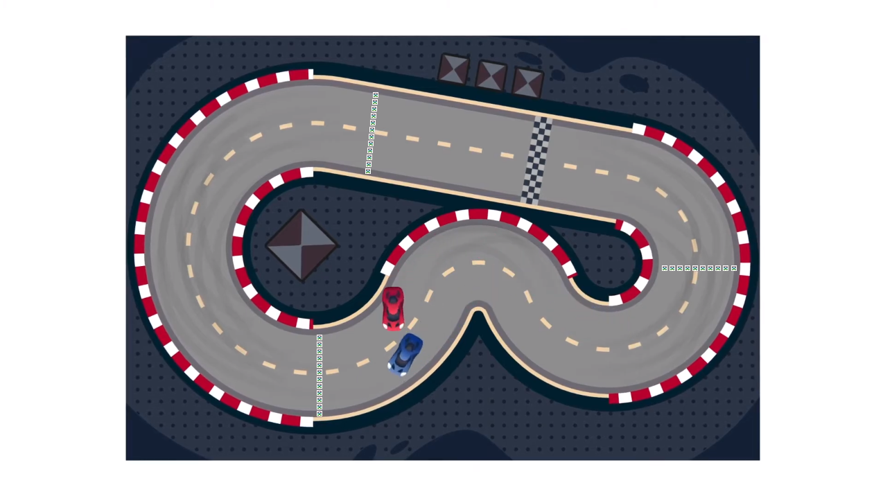 RC car circuit - Mario Kart PC