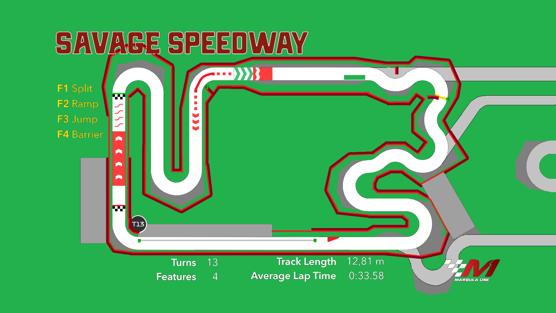Savage Speedway S1 - Mario Kart PC