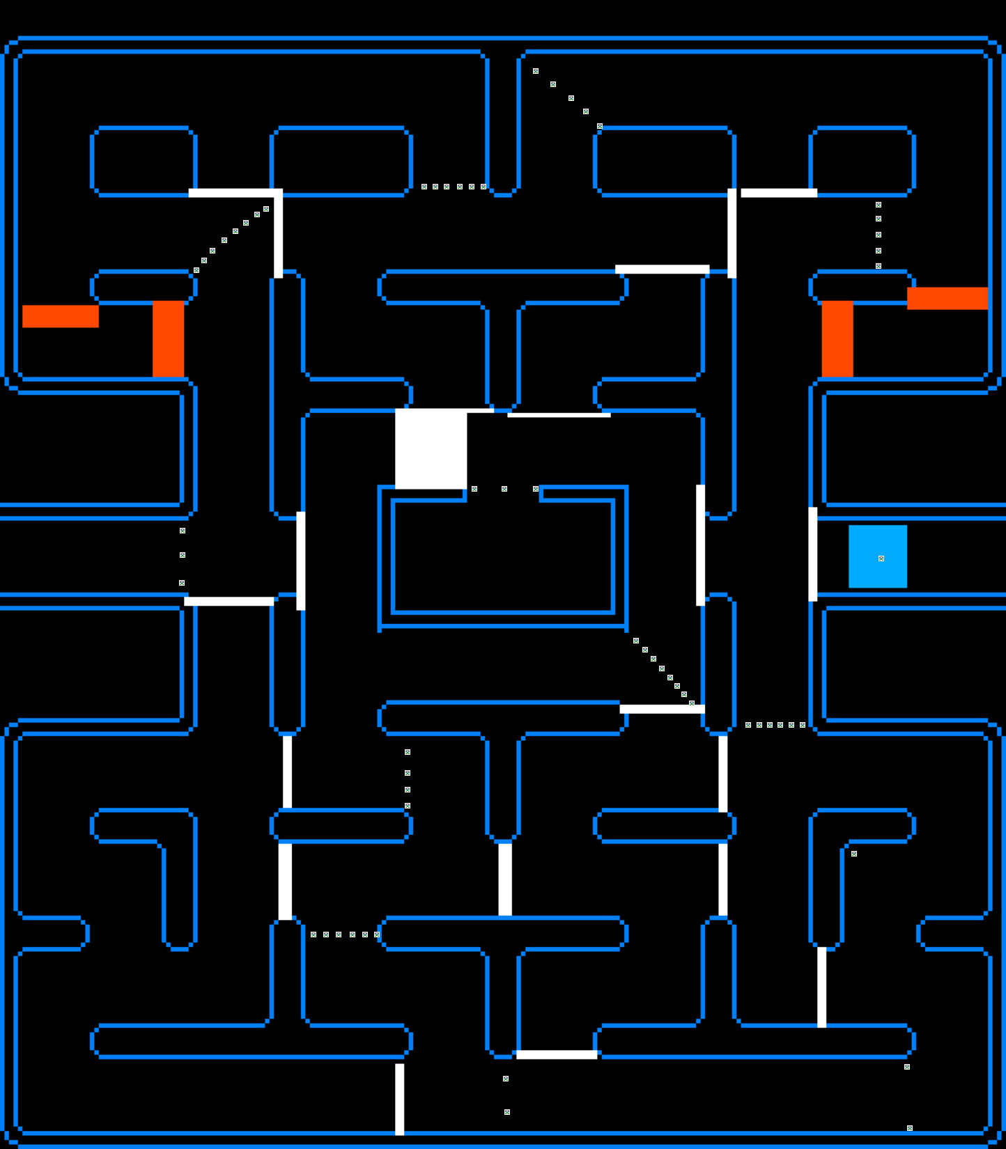 Pac-Man Maze - Mario Kart PC