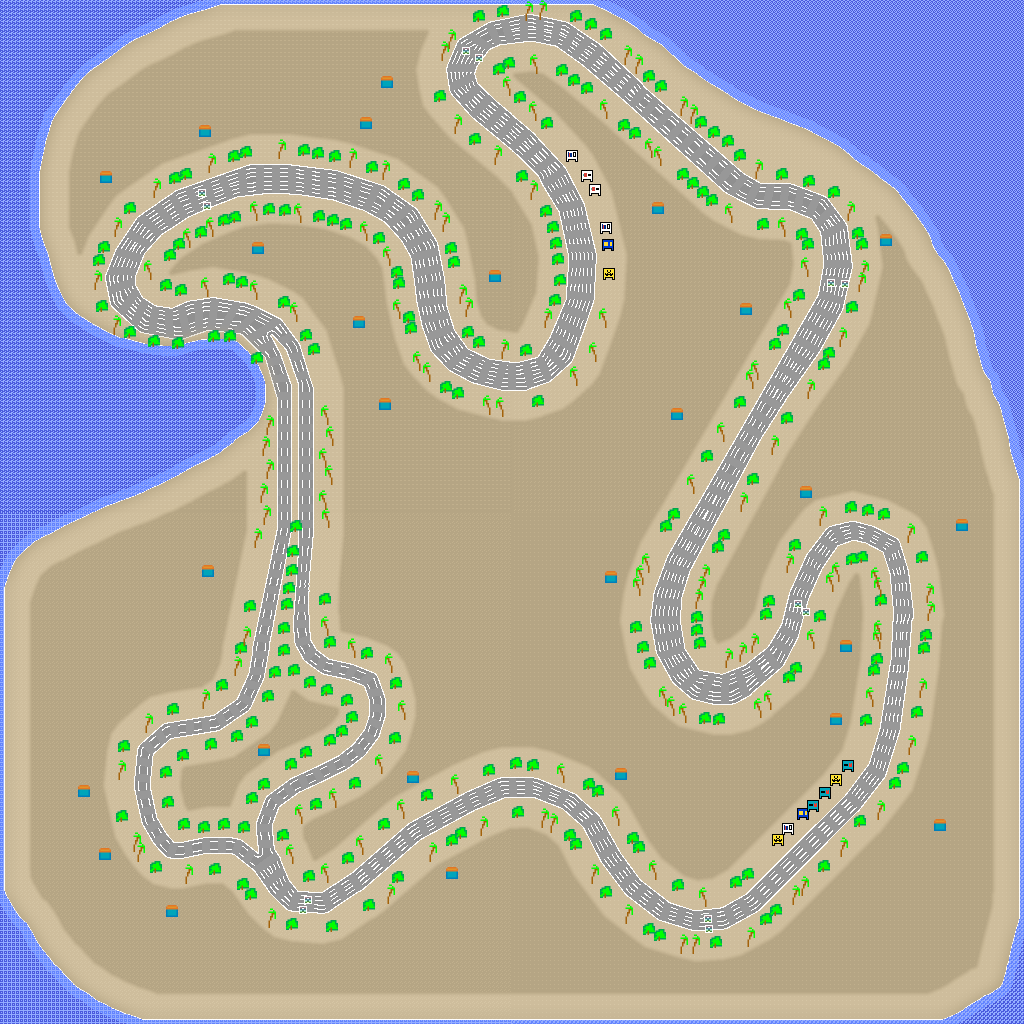 Outrun Beach - Mario Kart PC