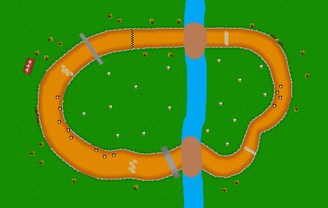 N64 Moo Moo Farm - Mario Kart PC