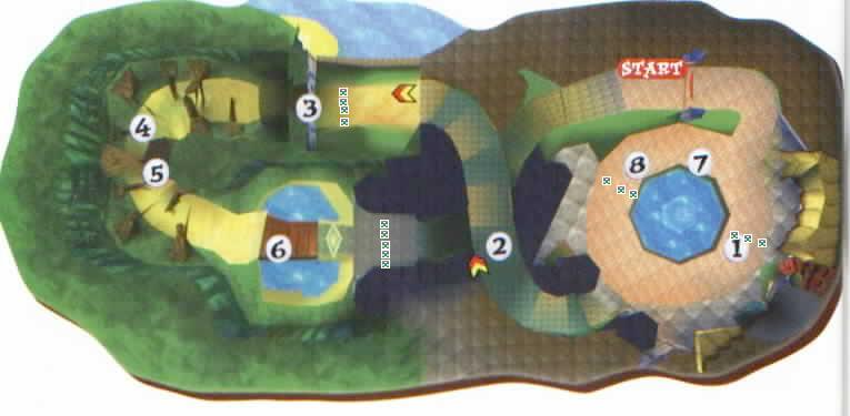 DKR Haunted Woods - Mario Kart PC