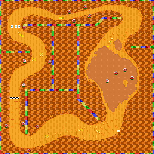 SNES Choco Island 2 - (GBA Style) - Mario Kart PC