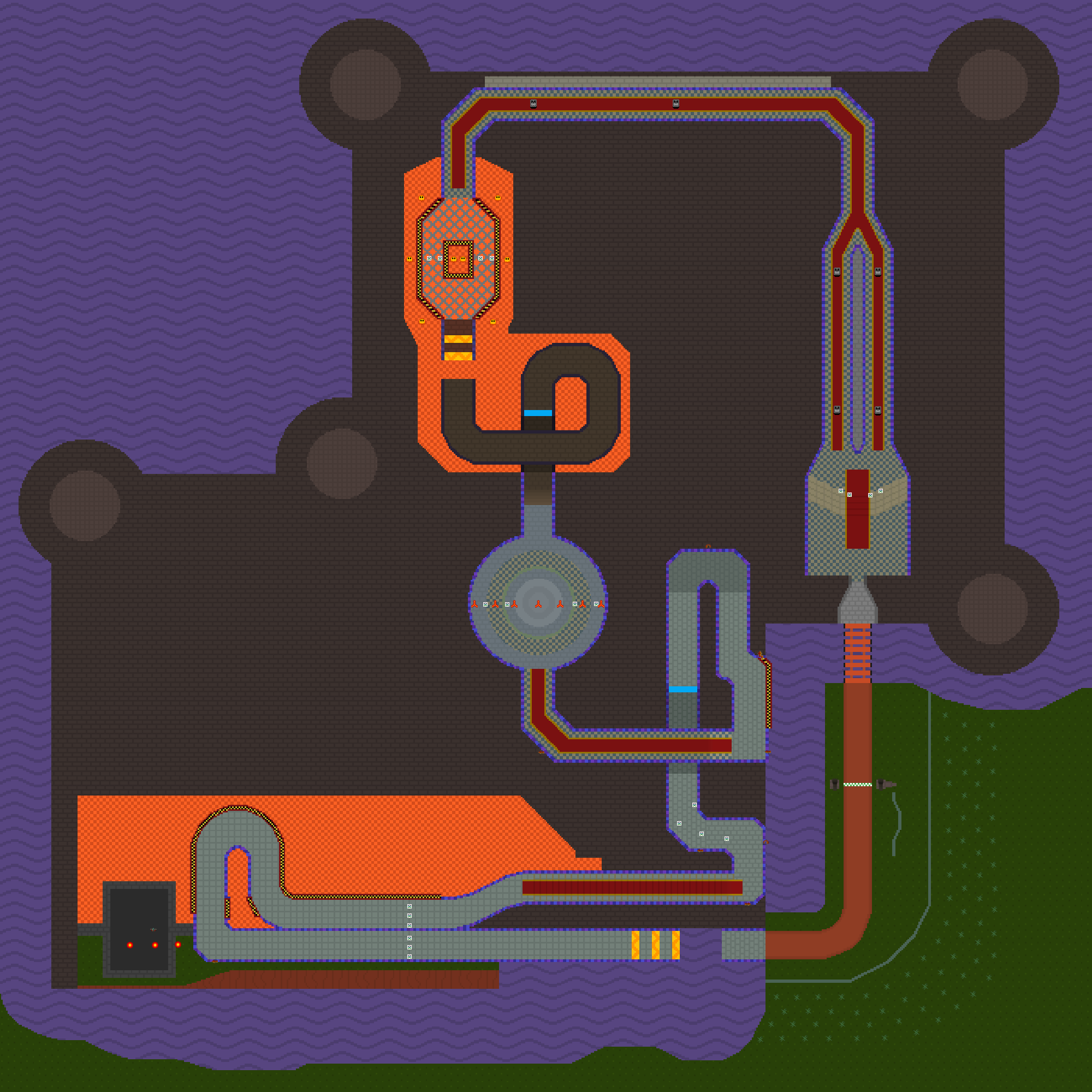 GCN Bowser's Castle - Mario Kart PC