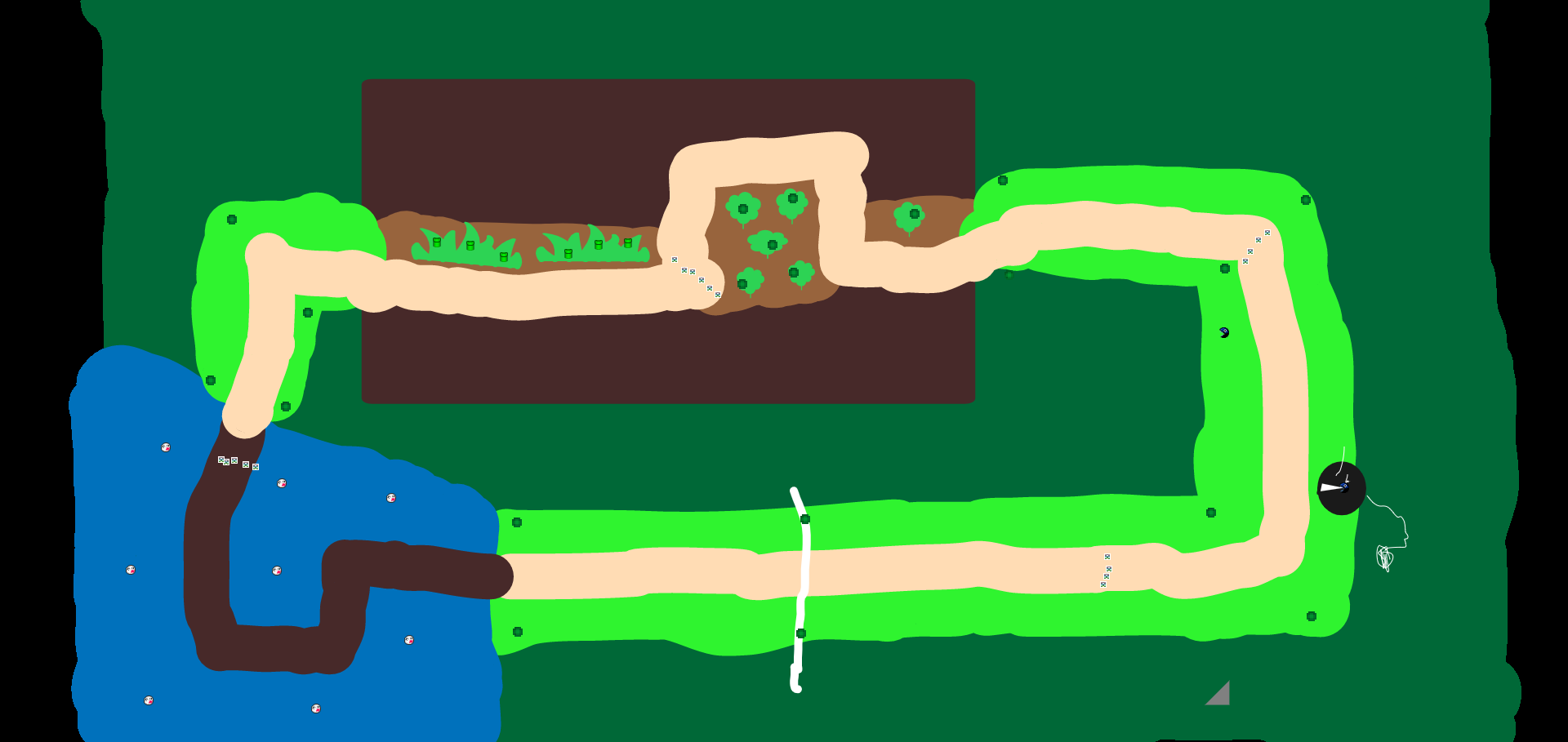 Moon Garden / Jardin Lune - Mario Kart PC