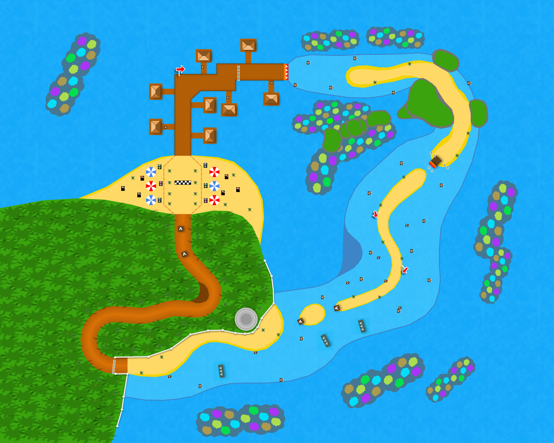 Cheep Cheep Beach (MK8 Remake) - Mario Kart PC